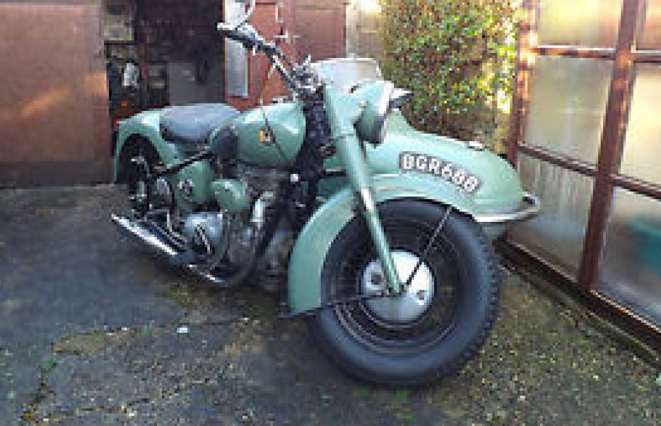 Sunbeam 57 and Watsonian Sidecar Combination