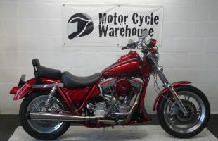 Harley Davidson FXR 1988 Custom - Red