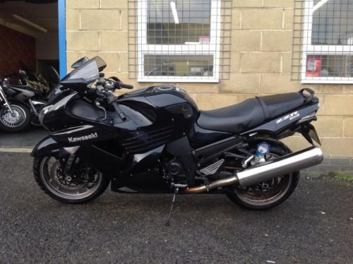 Kawasaki ZX 1400 ZZR1400 D8F 2008 in Blue, ABS