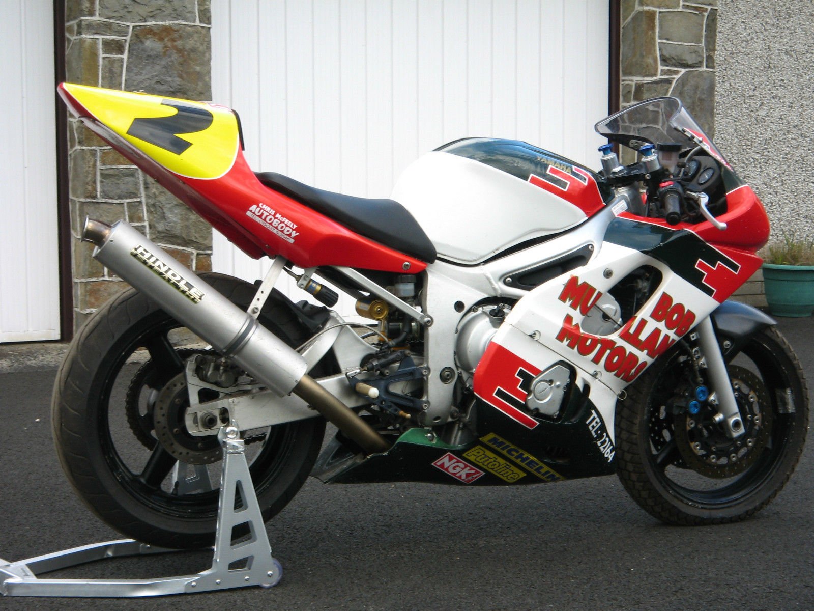Owen McNally Yamaha R6 Race Bike UGP NW200 IOM TT