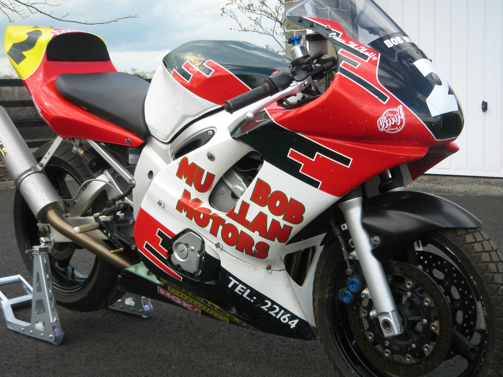 Owen McNally Yamaha R6 Race Bike UGP NW200 IOM TT