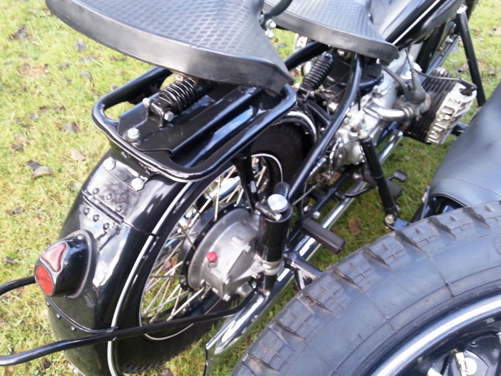 M-72 – USSR authentic military sidecar, 1952. Professional restoration ...