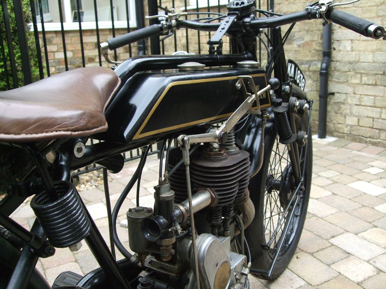 1926 Sunbeam Long Stroke Model 6 Vintage Classic Motorcycle