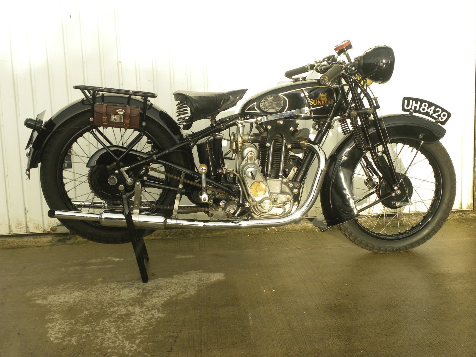 Sunbeam Model 9 Sports 1930 500cc Original Registration, Old And New ...
