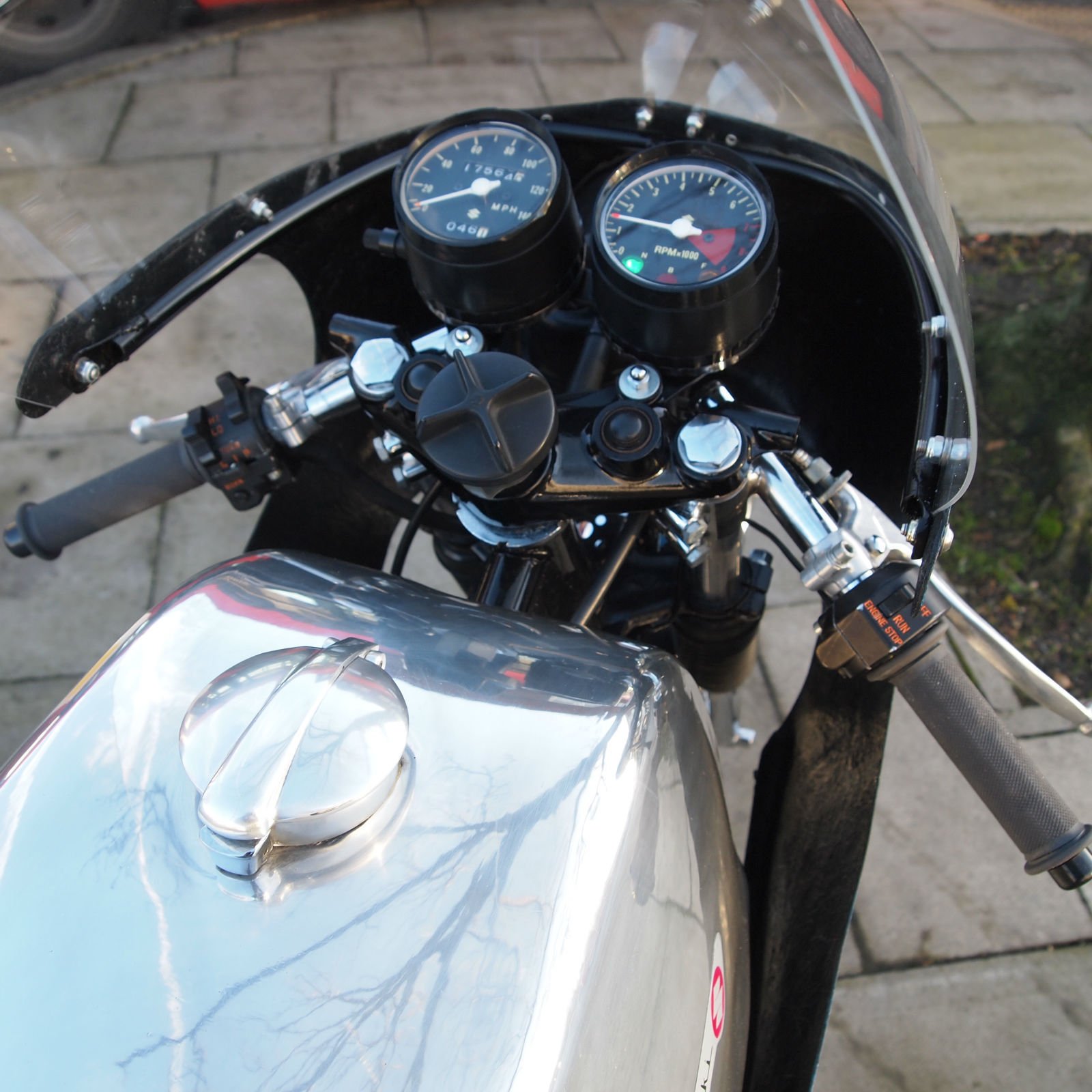 1975 Suzuki T500 Genuine Rare Crooks TT Classic Road Legal Production ...