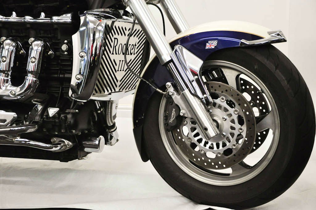 Triumph Rocket Classic 2007, Screen, Running Boards, Panniers, Clock