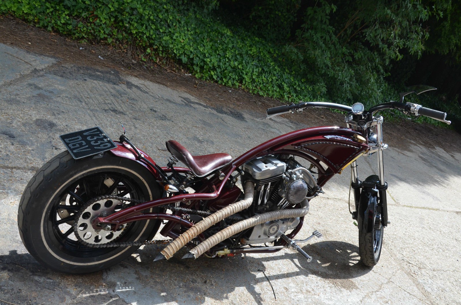 Harley-Davidson chopper custom one-off 1200 hardtail