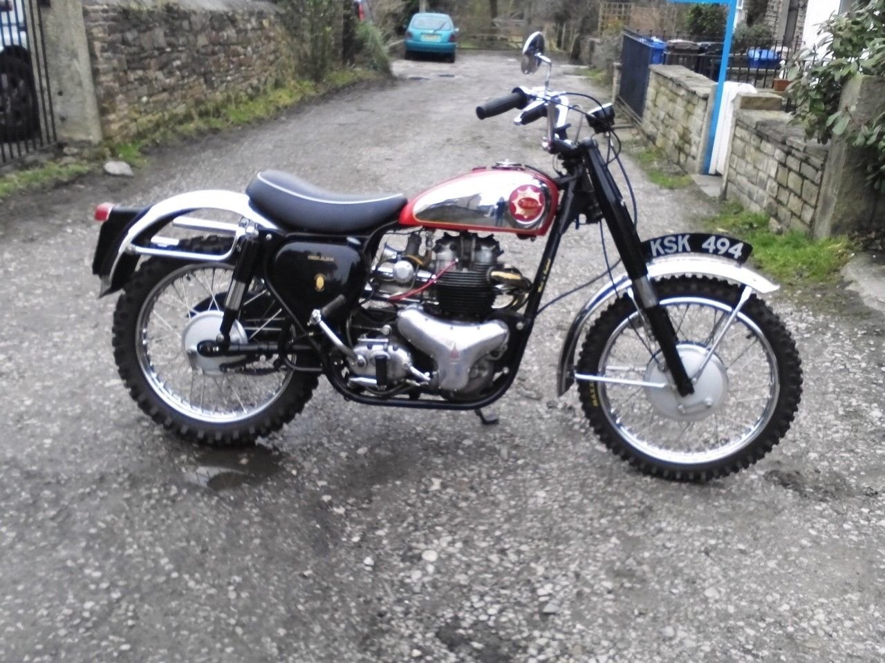 BSA A10 Spitfire Scrambler Replica 1961