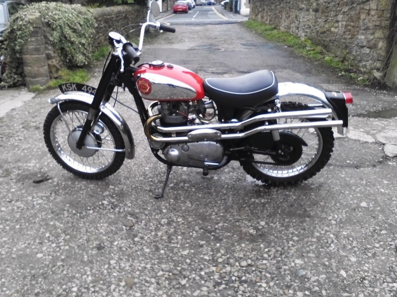 BSA A10 Spitfire Scrambler Replica 1961