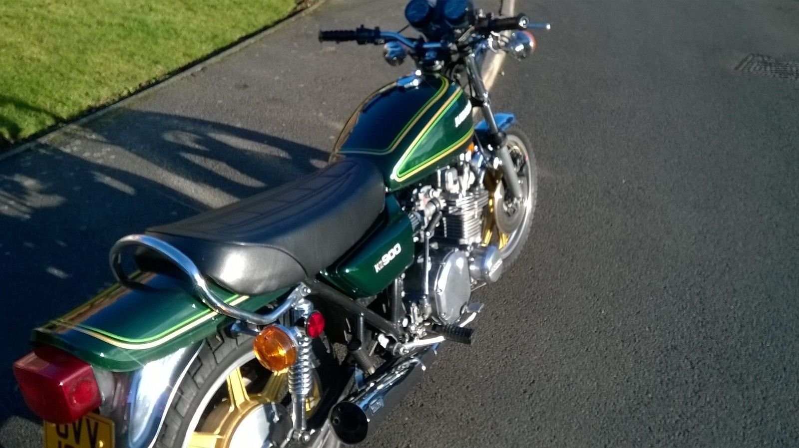 Kawasaki Z1 Z900 A4 1976, 9700 miles, Period California Custom Classic ...
