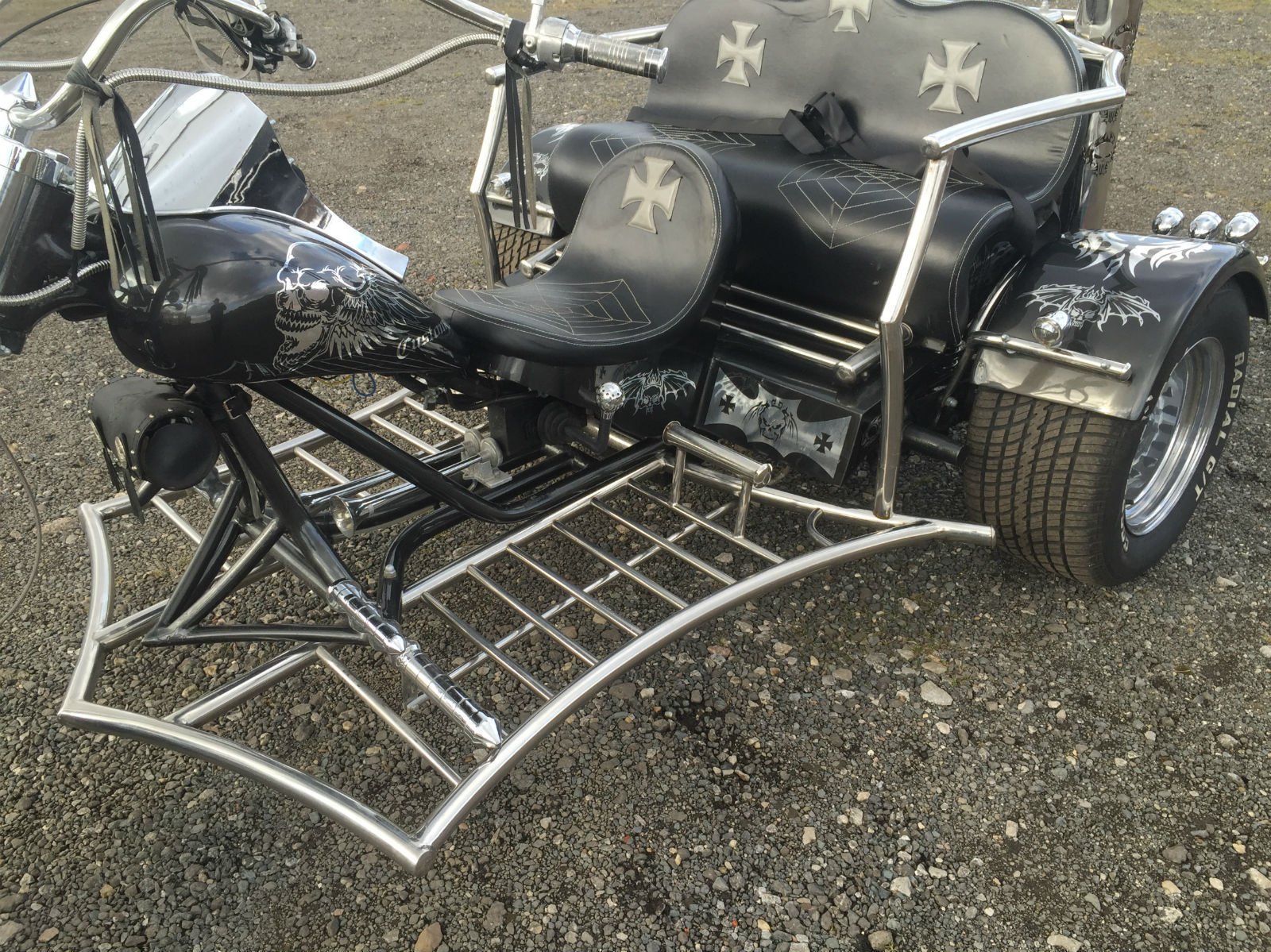 2011 SAM VW Volkswagen 1300cc One-off custom family trike very unique