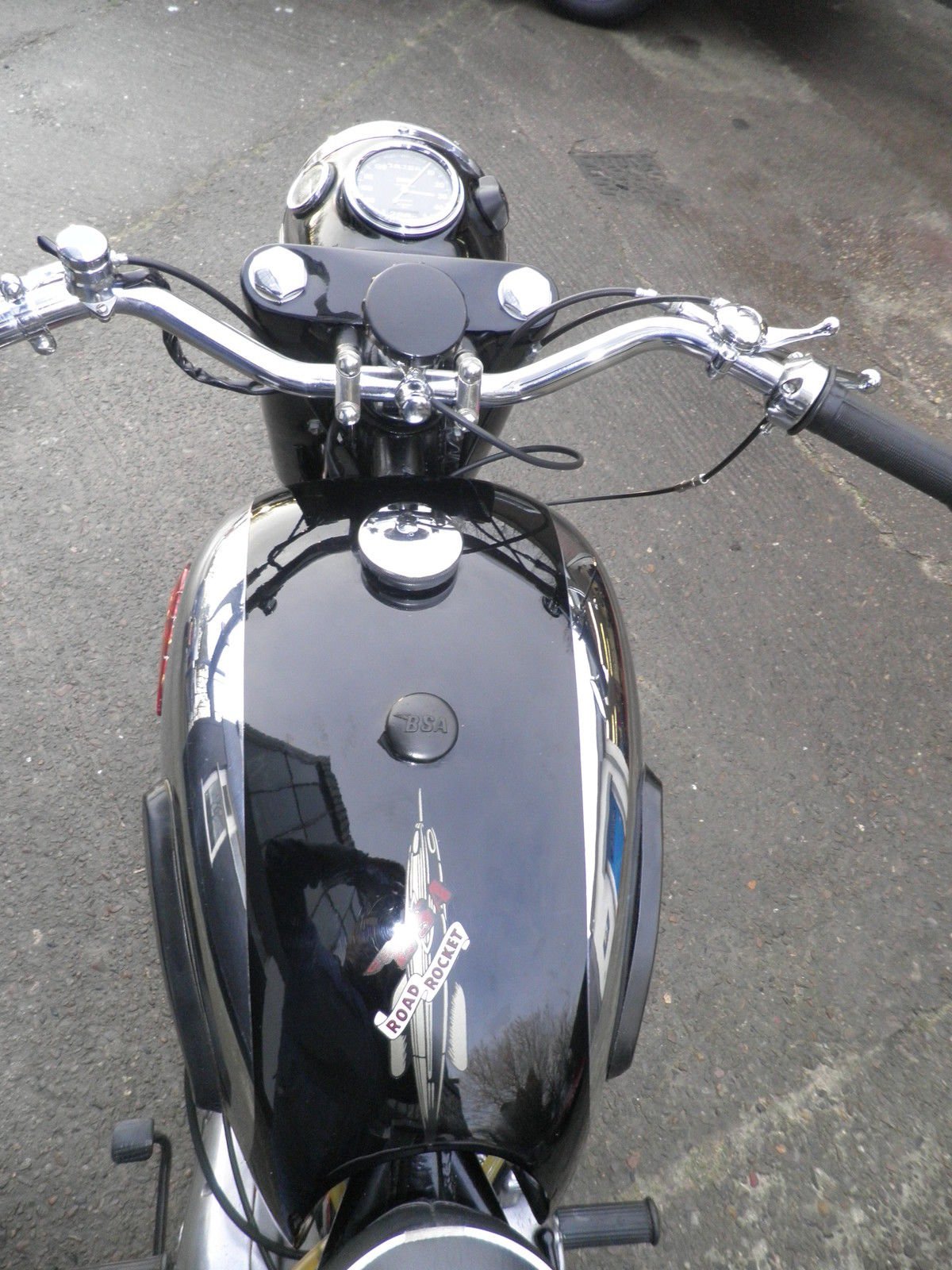 Stunning BSA Super Rocket, Gold Flash