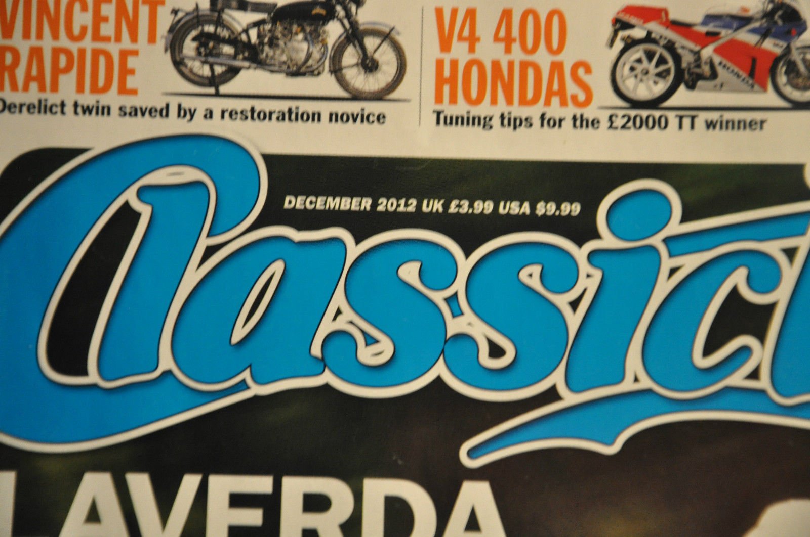 Laverda 1000 3CE UK Bike from Slaters new in '75