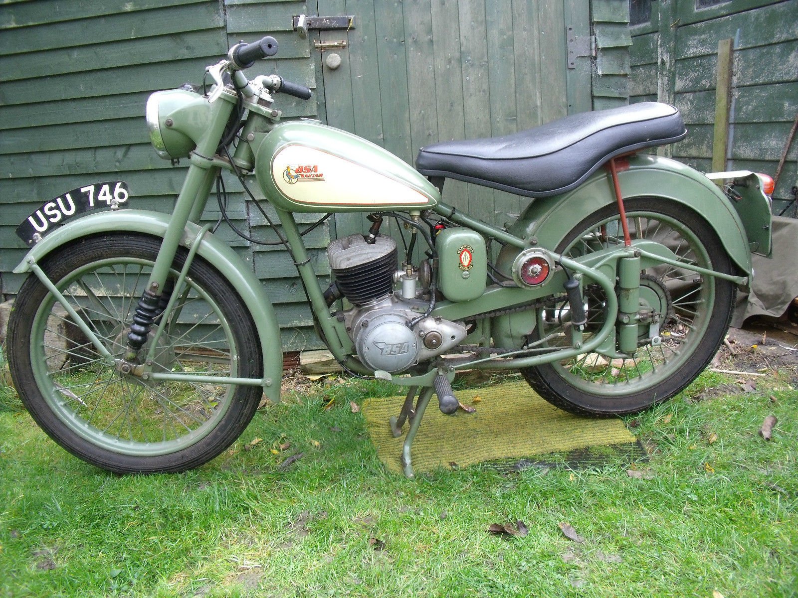 BSA Bantam 125cc Motorcycle 1960