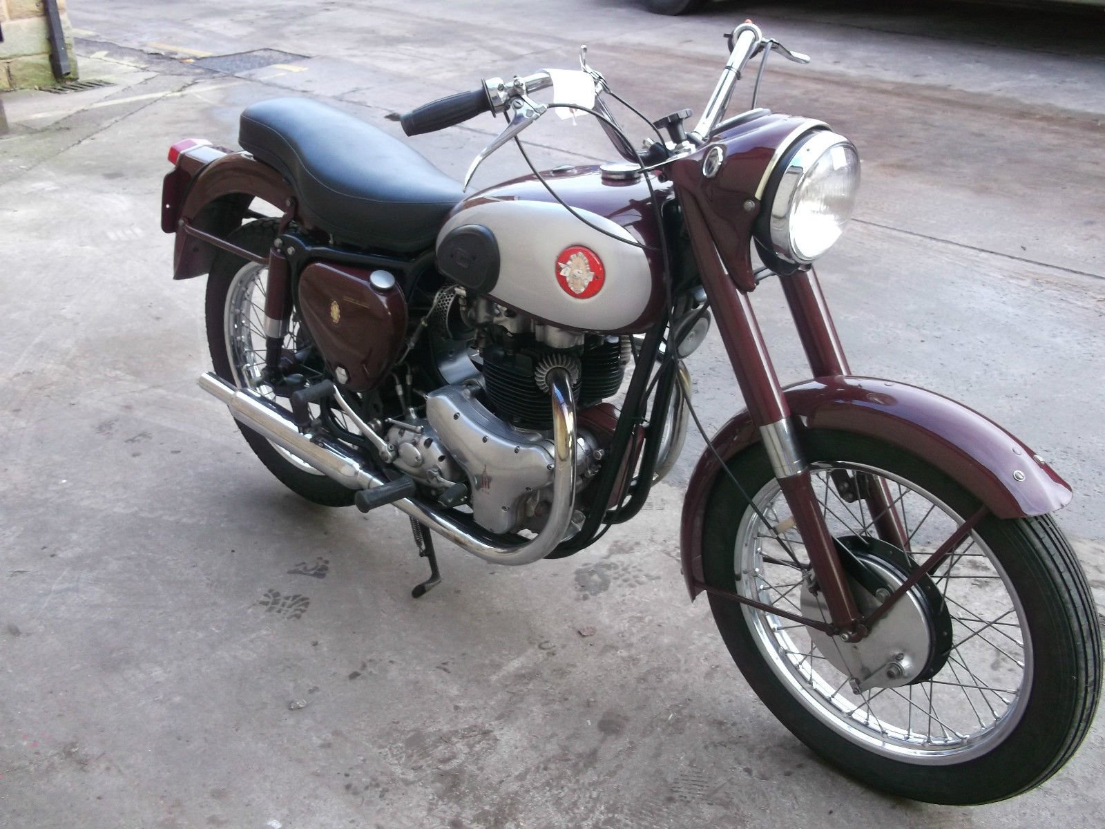 BSA A7 1954