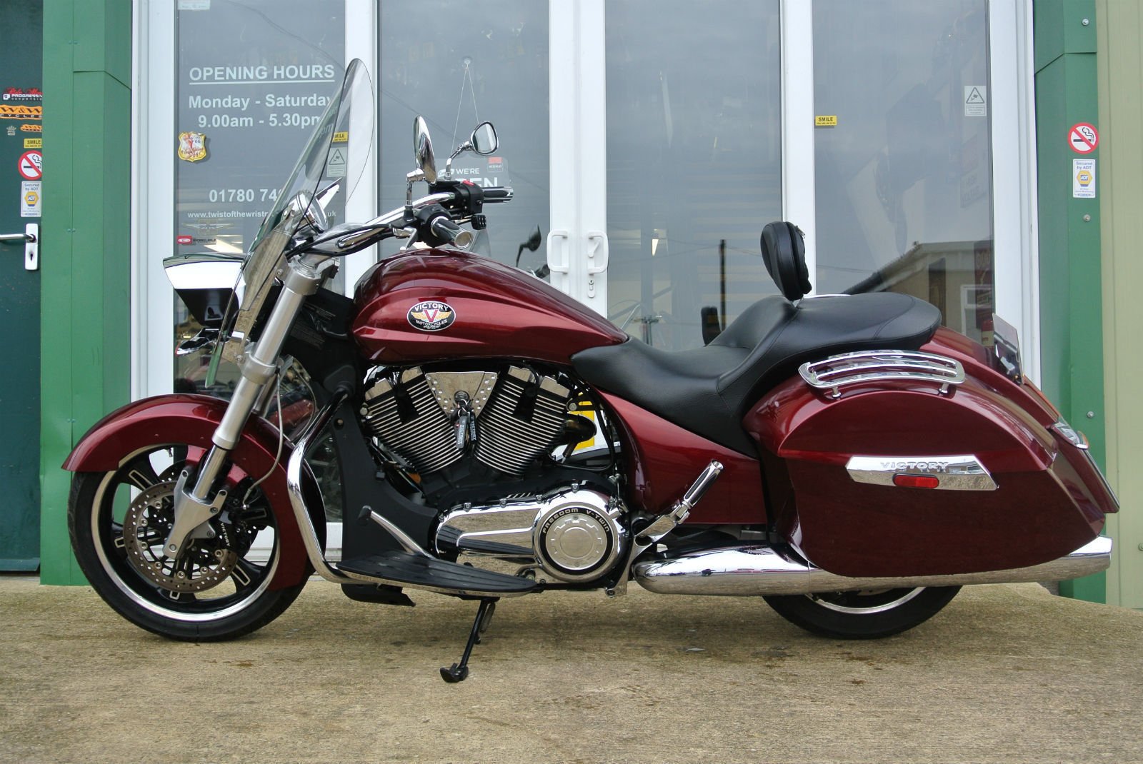 Victory Tour 1731cc 2010, Stunning Metallic Red