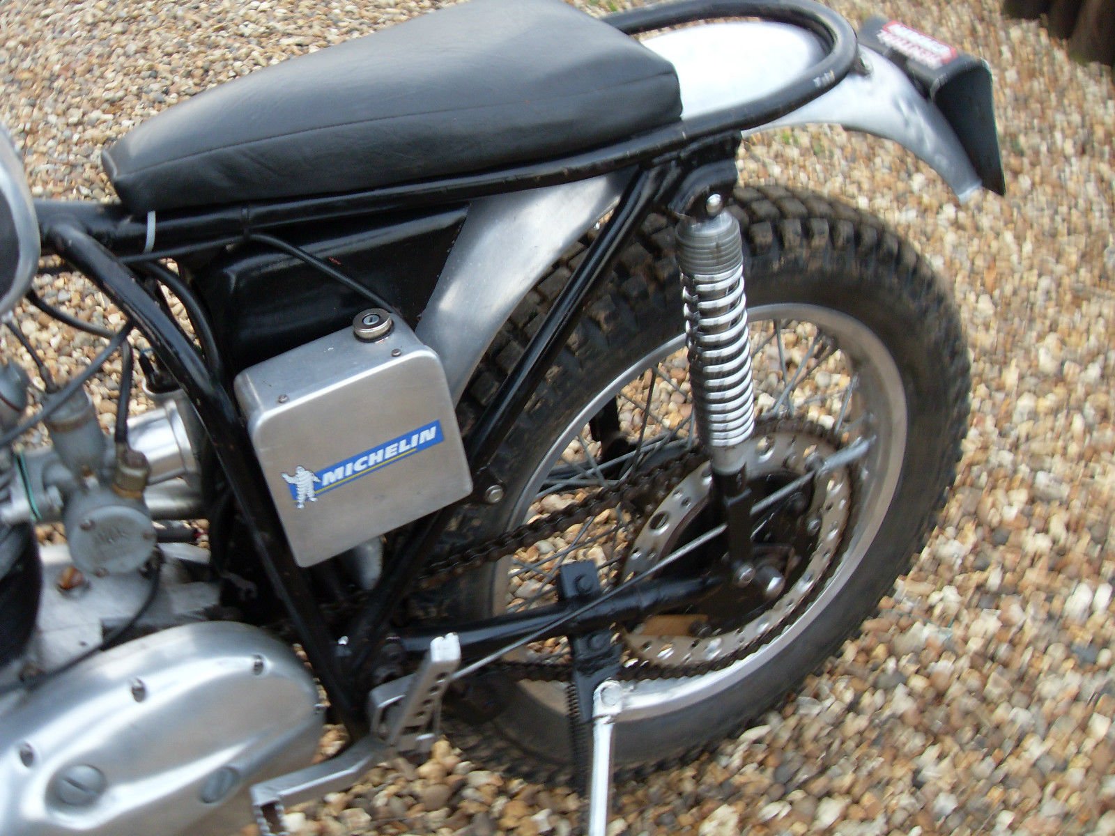 BSA B40 Trials Road Registered