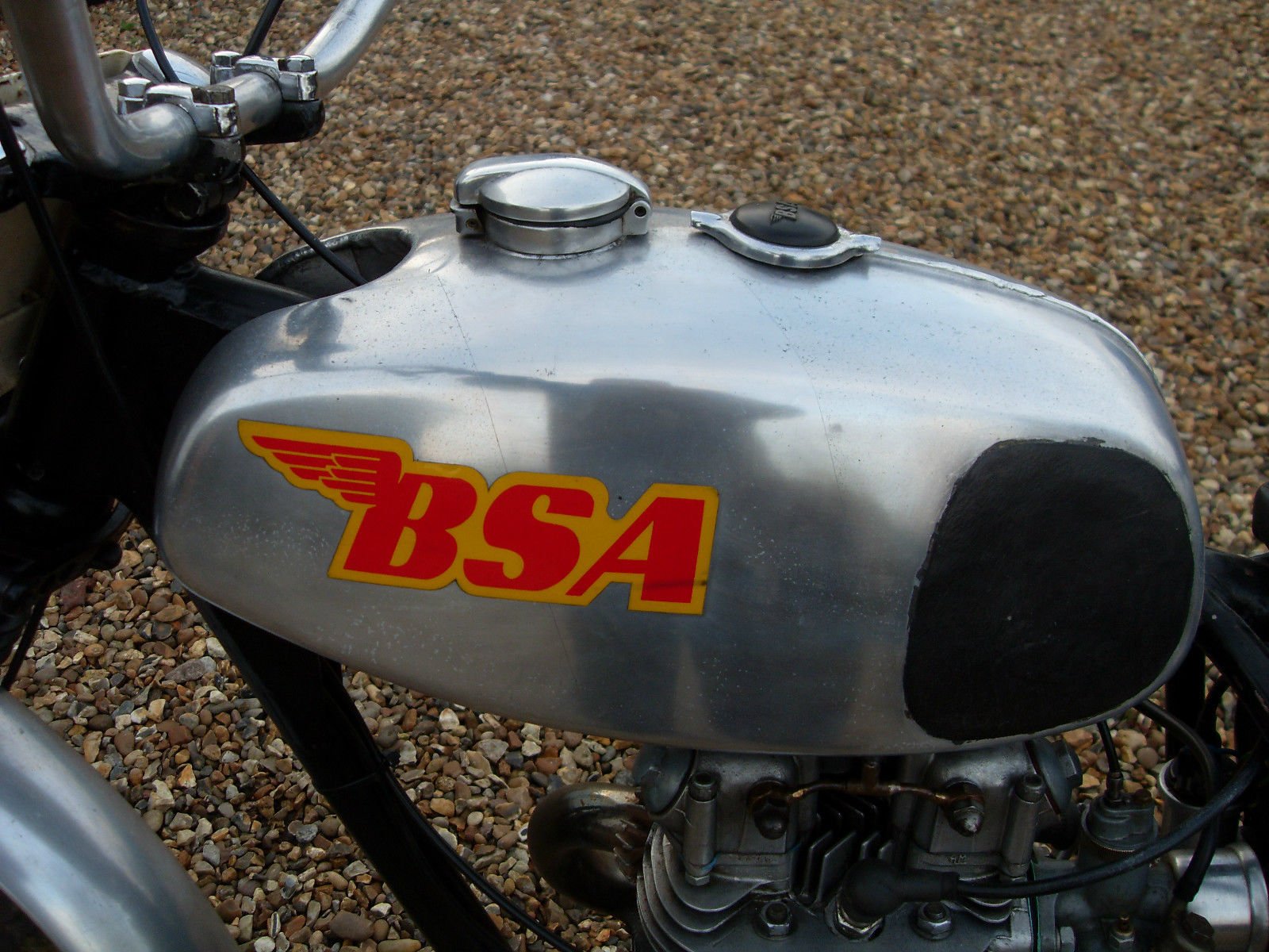 BSA B40 Trials Road Registered