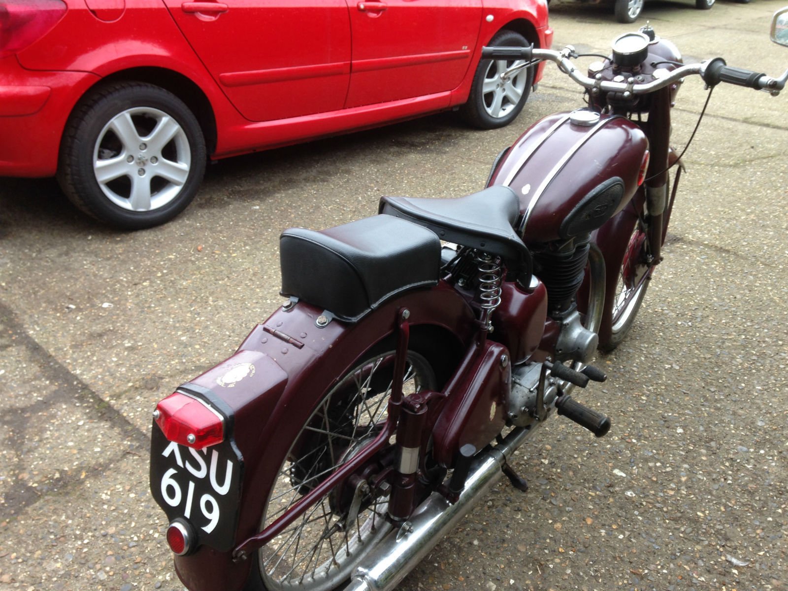 1955 BSA C11 G 250cc Ready To Ride Away
