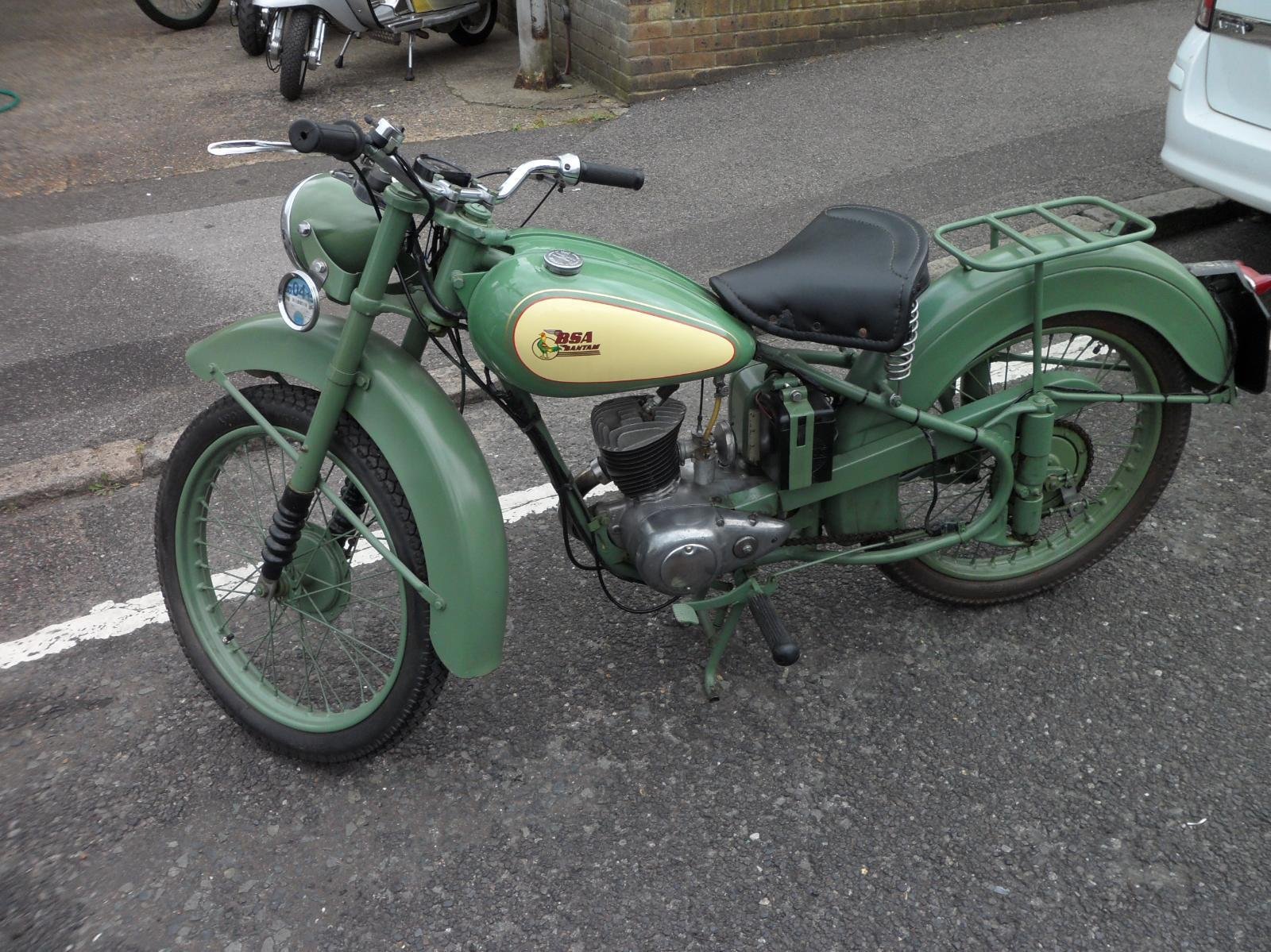 1951 BSA D1 Bantam classic motorcycle