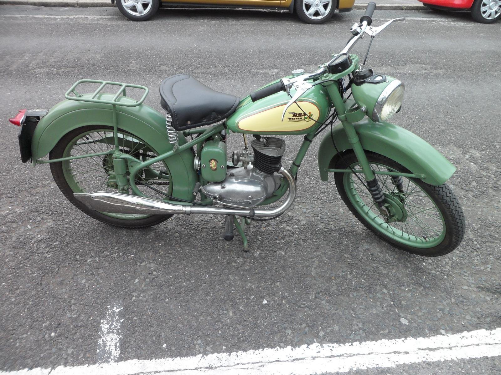 1951 BSA D1 Bantam classic motorcycle