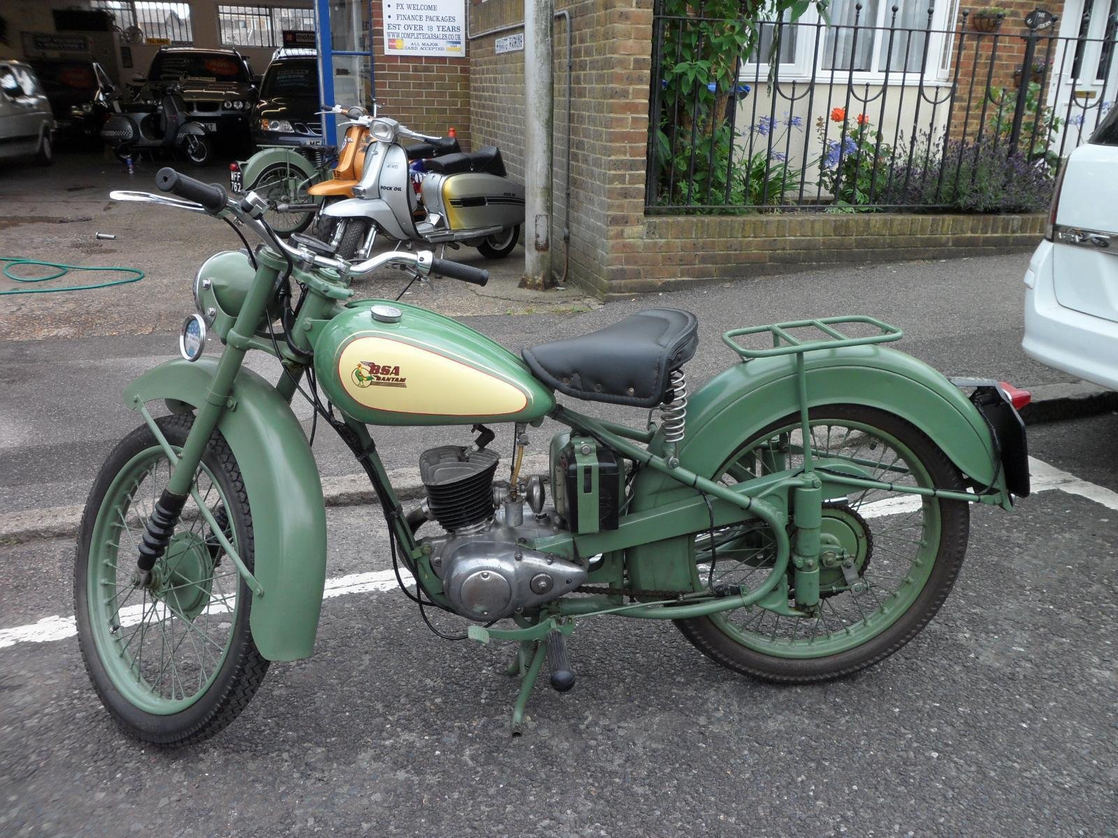 1951 BSA D1 Bantam classic motorcycle
