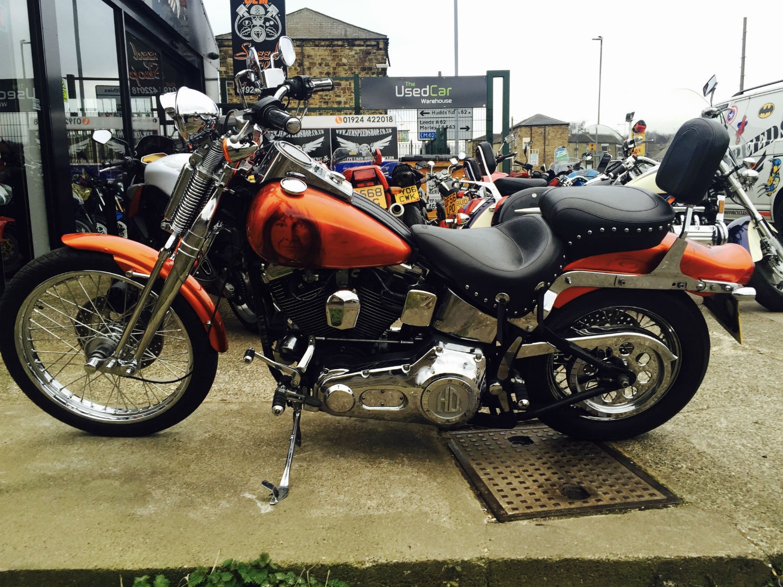 Harley-Davidson FXSTSSE Softail Springer 1990, Only 17638 Miles