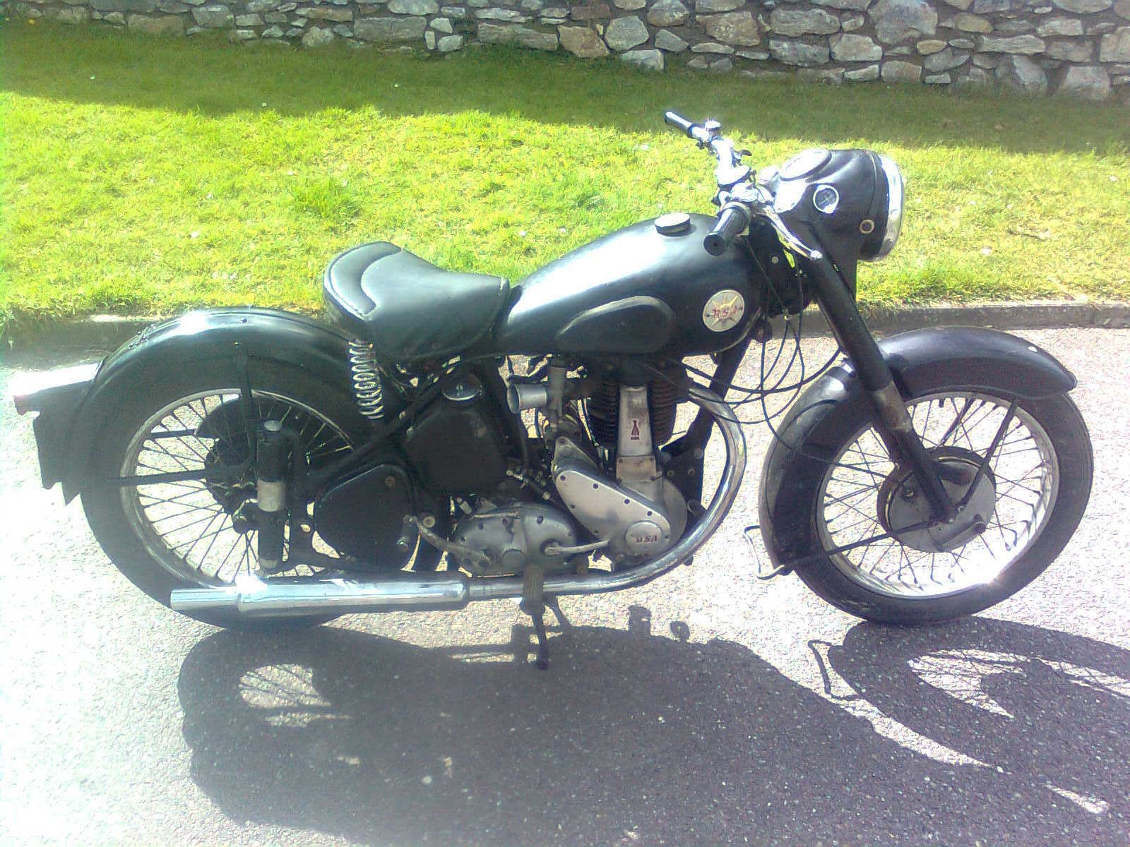 1956 BSA M33 500 Single