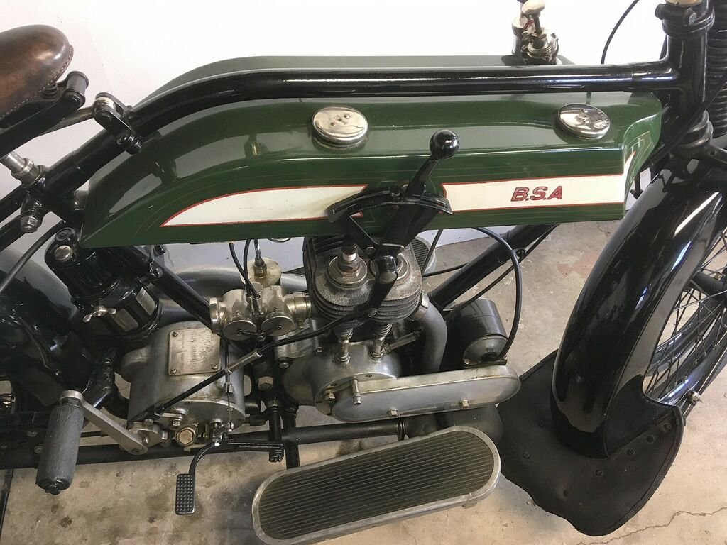 1922 BSA Model H2 * Veteran Antique * Restored Museum Piece