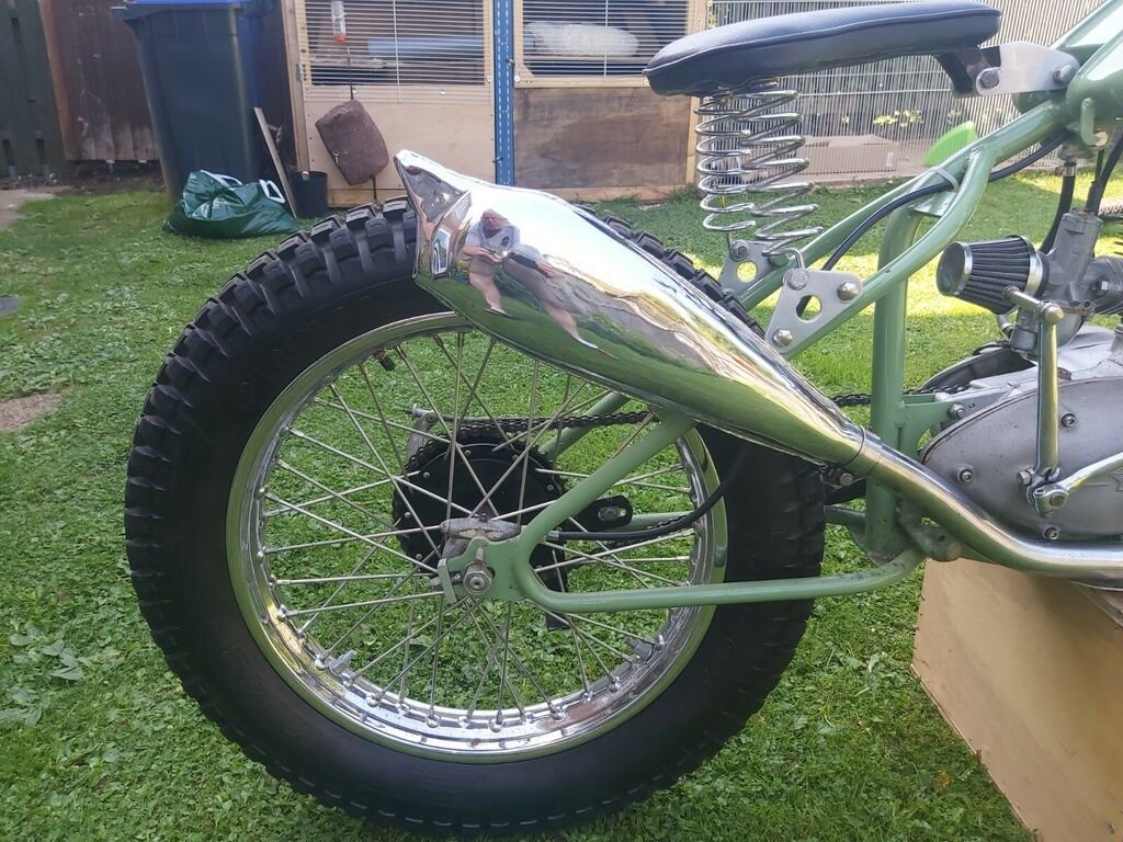 1950 BSA Bantam D1 Rigid trials