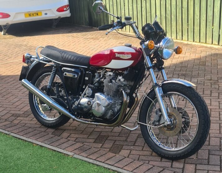 1976 Triumph Trident T160 Matching Numbers UK Registered Bike