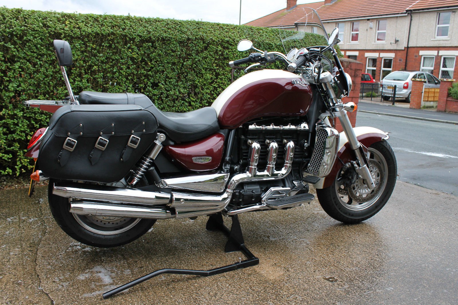 Triumph Rocket Classic in Red & White